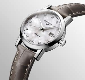 The Longines 1832, negro, para mujer