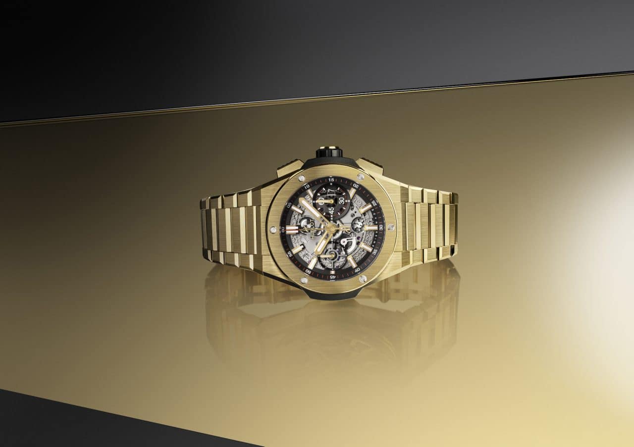 6 nuevos modelos Hublot en oro amarillo