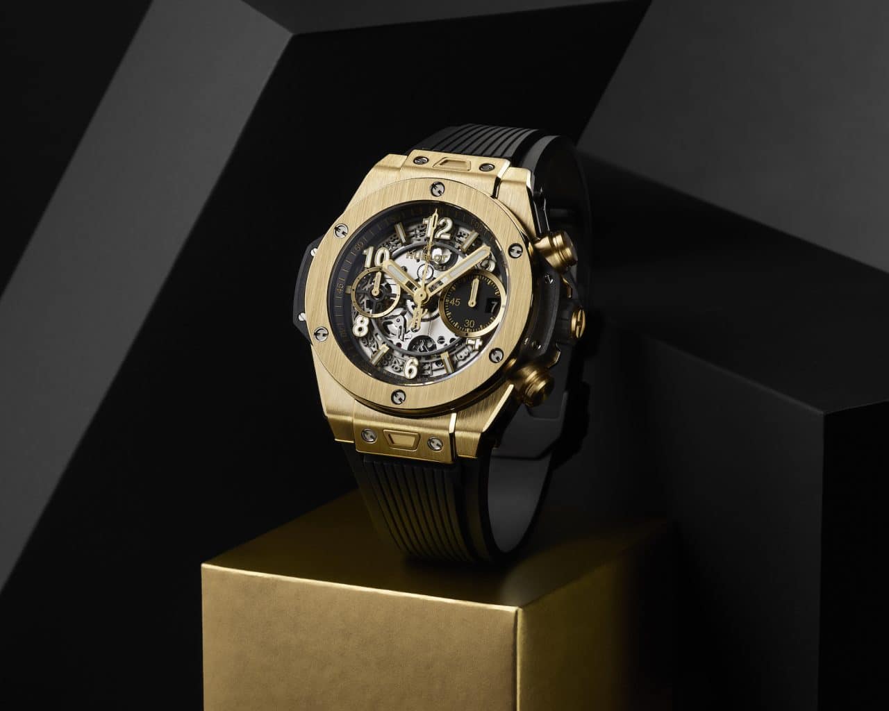 6 nuevos modelos Hublot en oro amarillo
