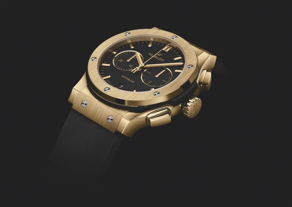 6 nuevos modelos Hublot en oro amarillo