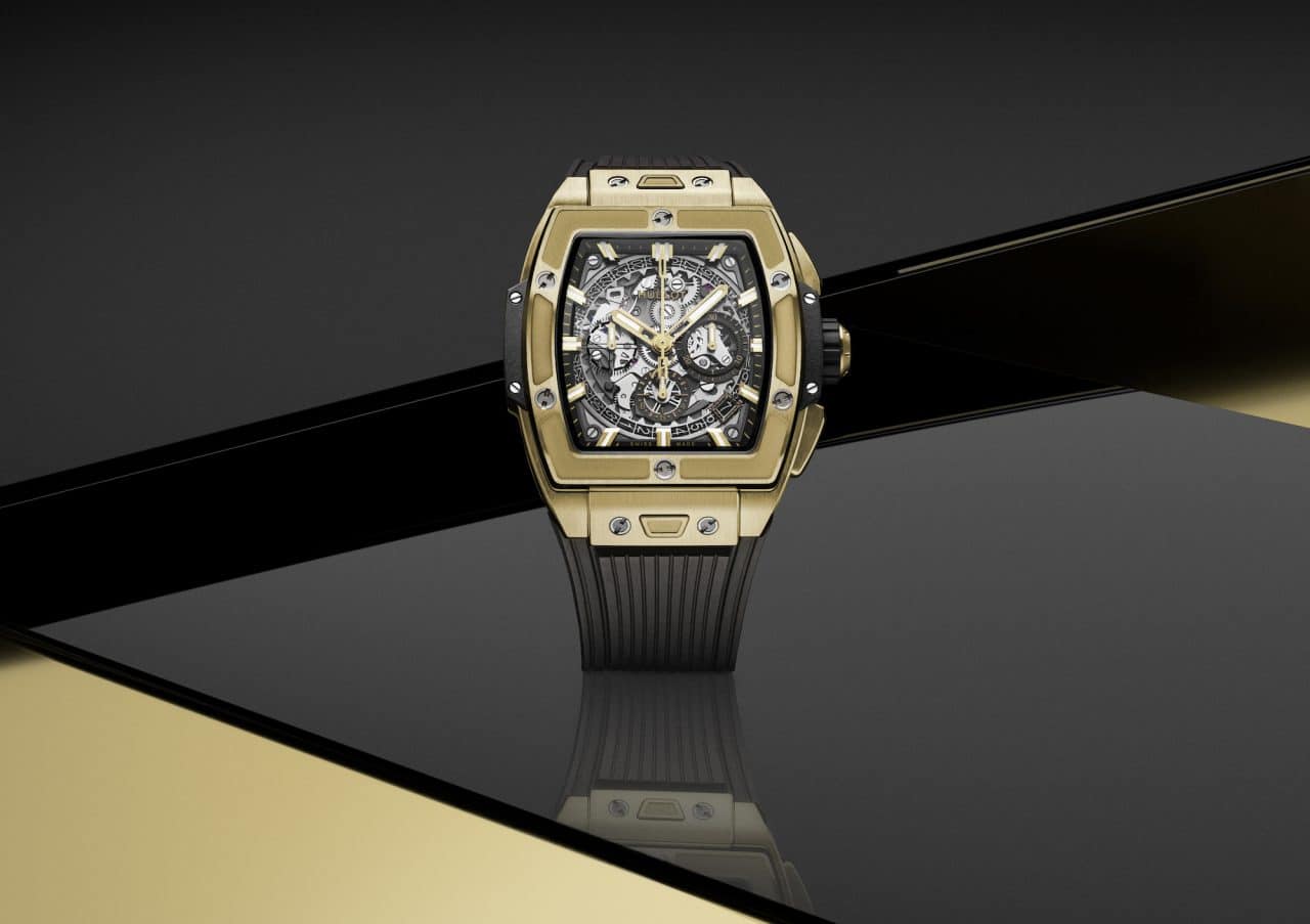 6 nuevos modelos Hublot en oro amarillo