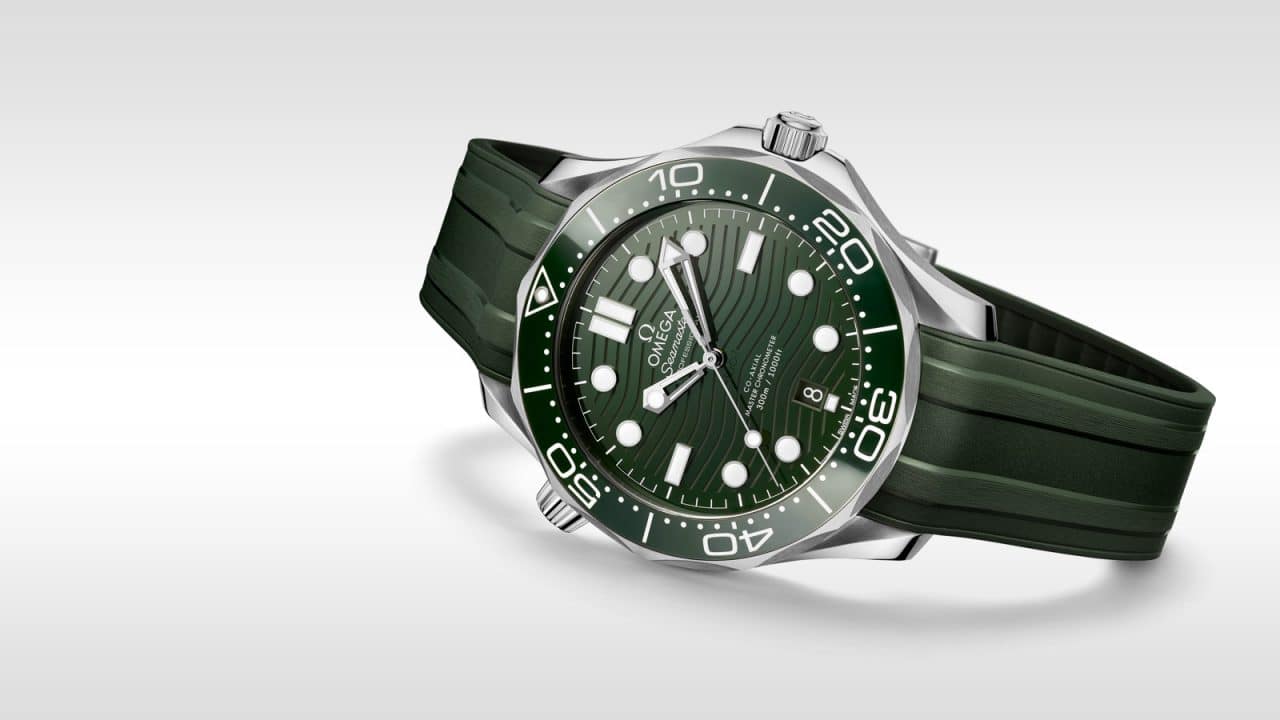 Omega Seamaster Diver 300M Master Chronometer verde