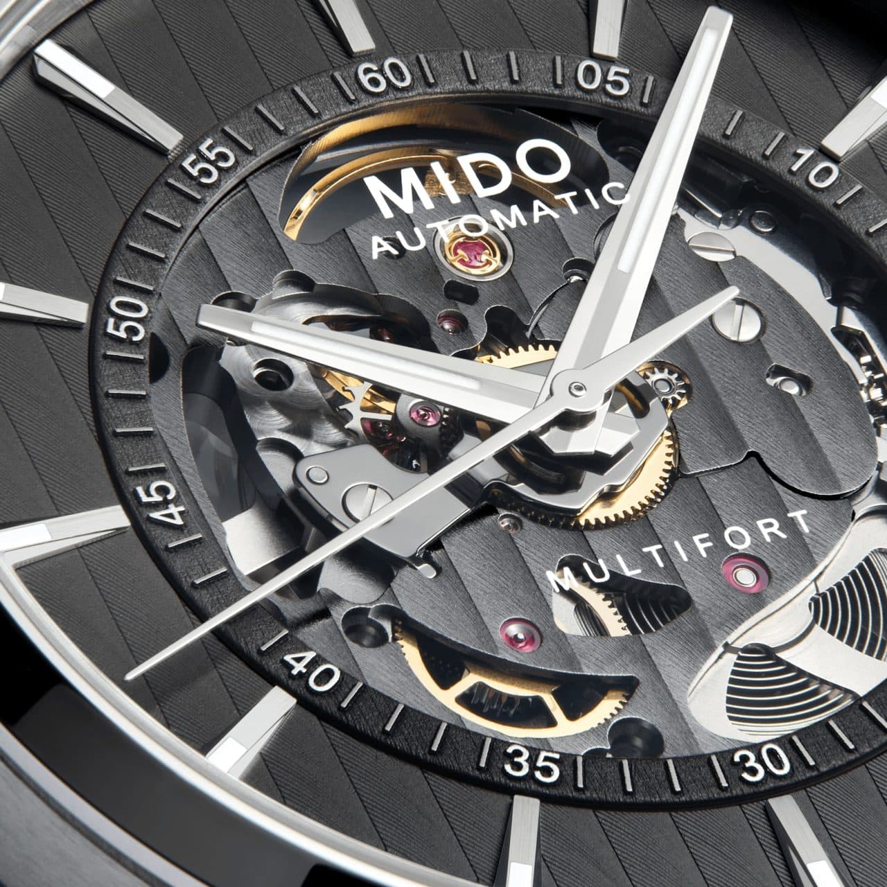 Mido Multifort Skeleton Vertigo