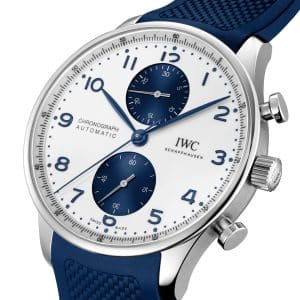 IWC Portugieser Chronograph y Automatic Blue Panda IW371620 y IW500715