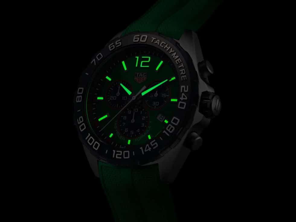 TAG Heuer Formula 1 Chronograph en amarillo, rojo y verde