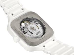 Rado True Square Automatic Skeleton White, Plasma y Black Ceramic