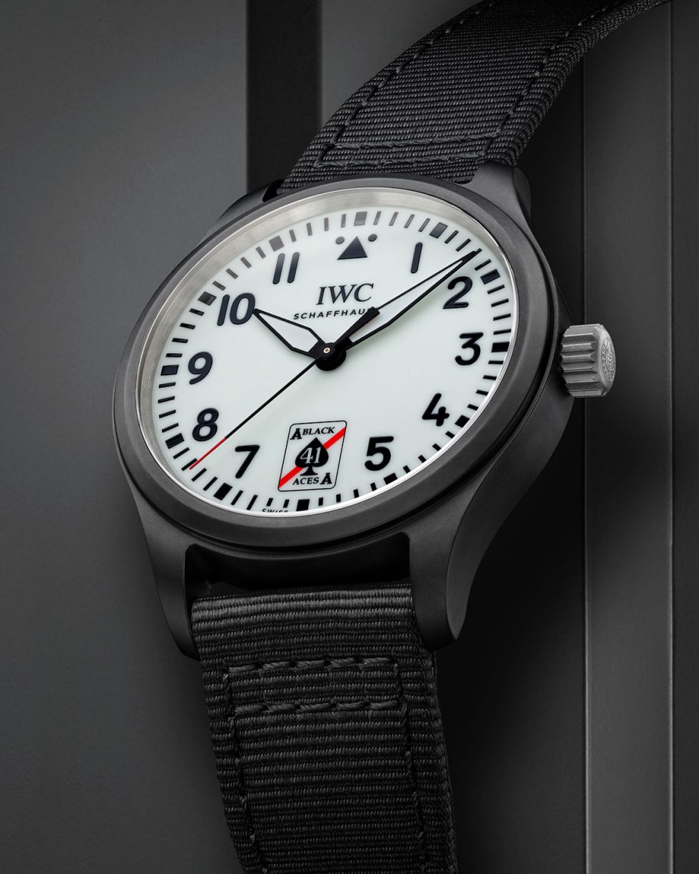 IWC Pilot’s Watch 41 Black Aces IW326905