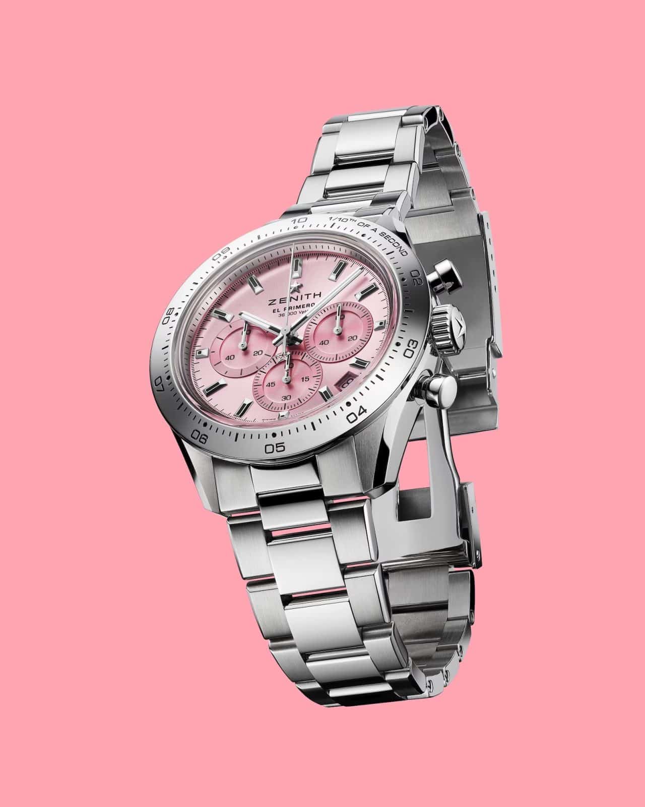 Zenith Chronomaster Sport Pink, en la lucha contra el cáncer de mama