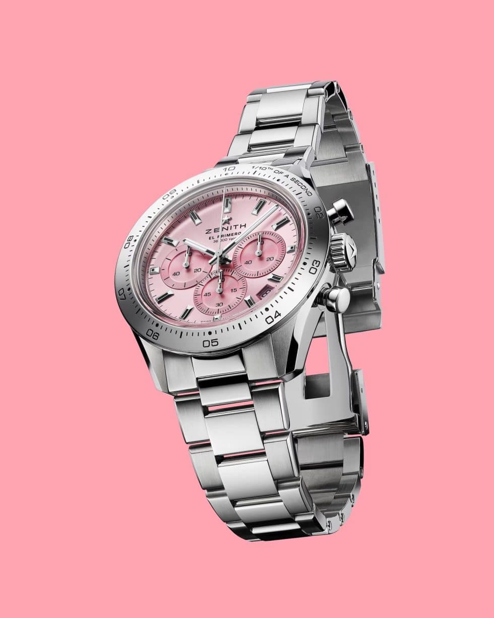 Zenith Chronomaster Sport Pink, en la lucha contra el cáncer de mama