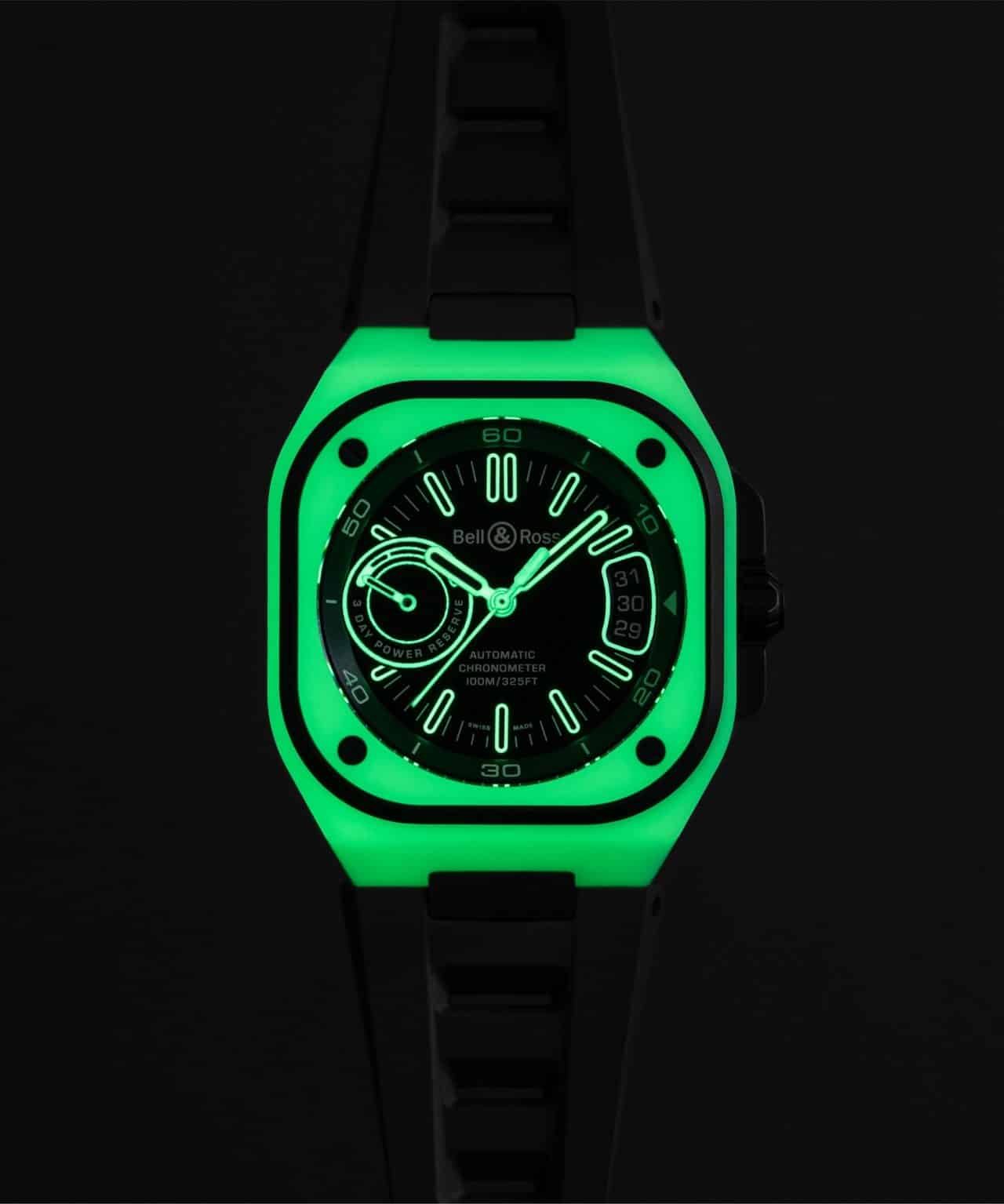 Bell & Ross BR-X5 Green Lum