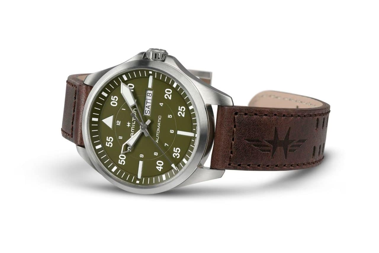 Hamilton Khaki Aviation Pilot Day Date Auto