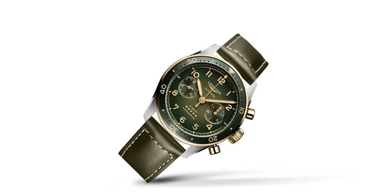 Longines Spirit Flyback Acero y Oro