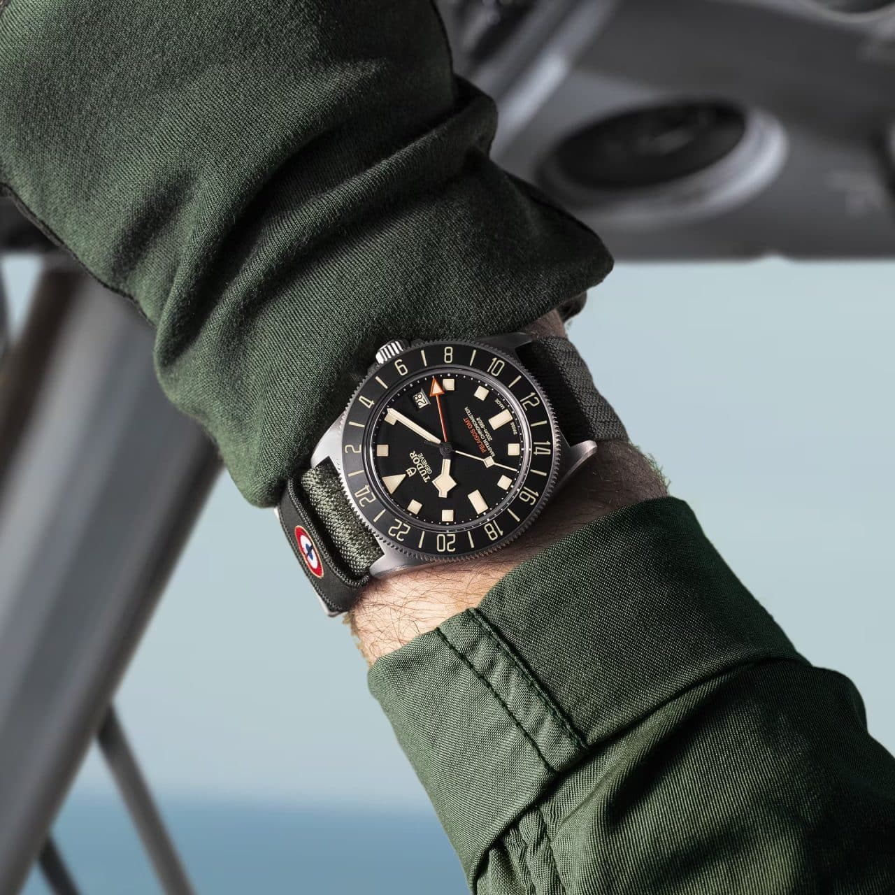 Tudor Pelagos FXD GMT Zulu Time x Marine Nationale M2542G247NU-0002