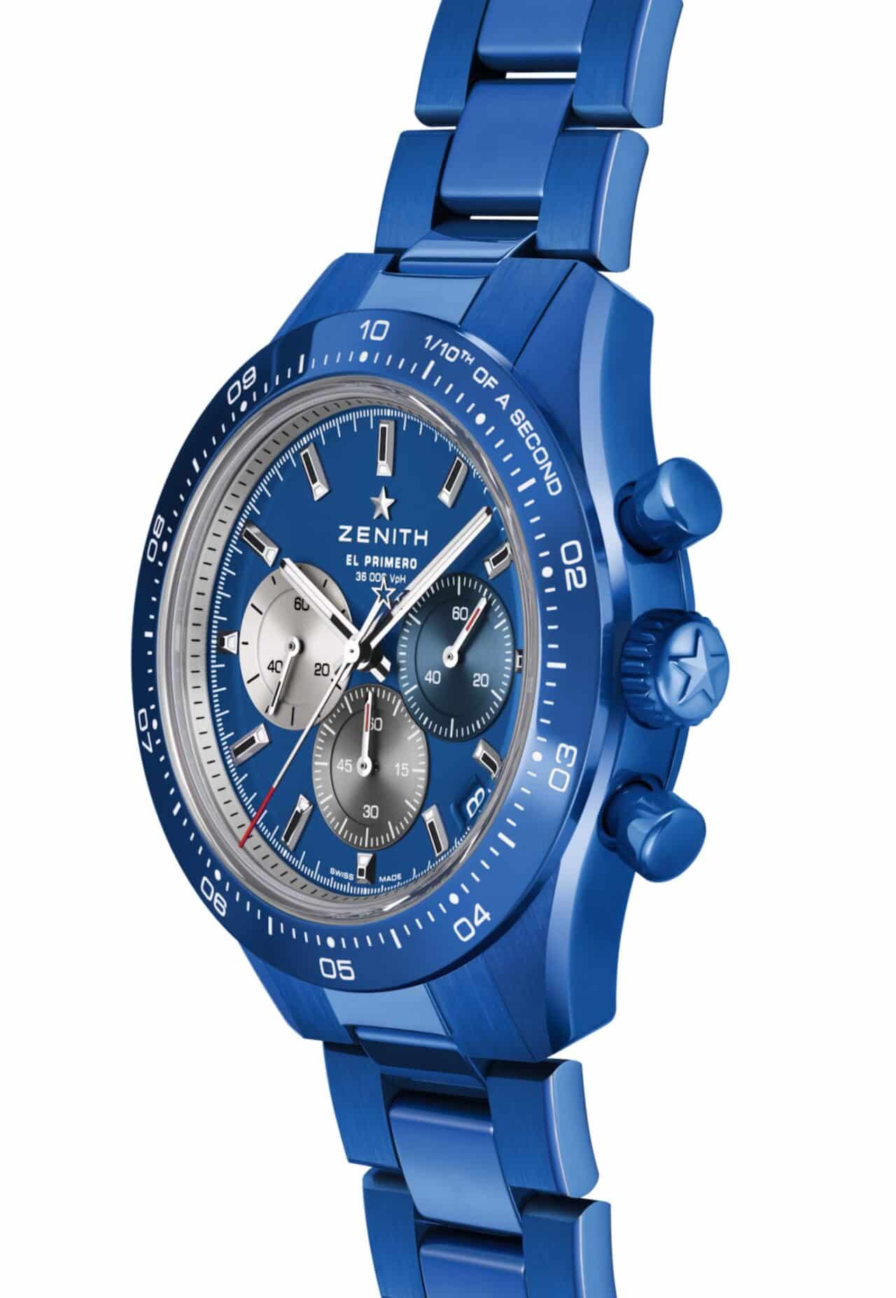 Zenith celebra su 160 aniversario con una trilogía en cerámica azul